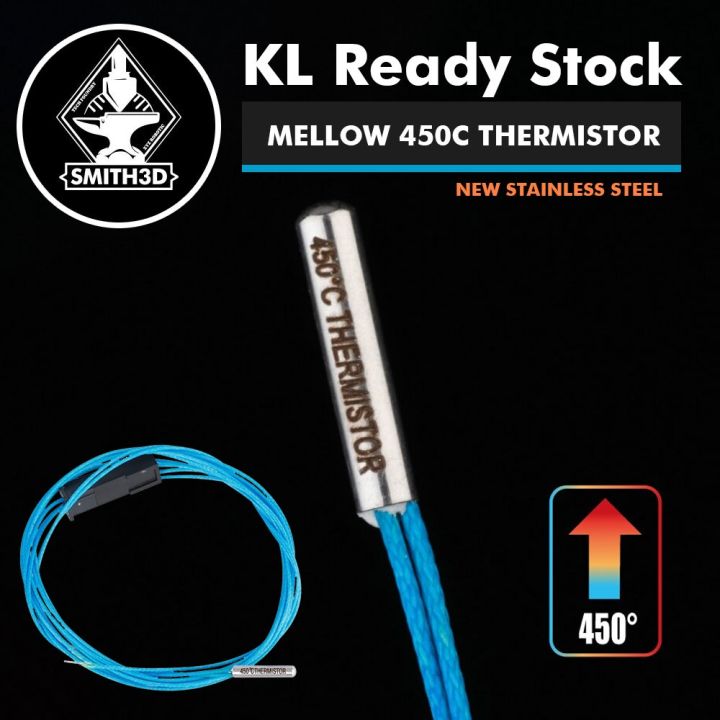 Mellow High Temperature Thermistor Cartridge 450C For Ender 3 V6 ...