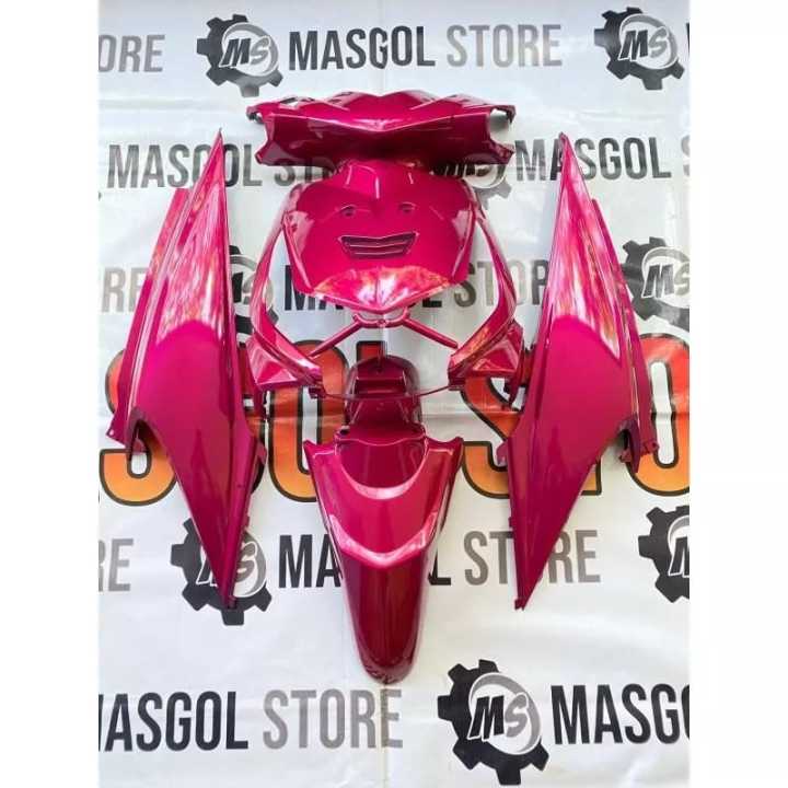 Cover ful body halus Honda beat karbu 2007-2012 pink candy/pink magenta ...