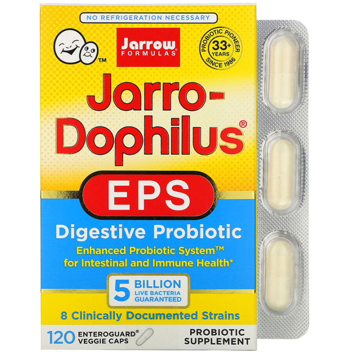 American Jarrow Formulas Dophilus EPS Adult Gastrointestinal Probiotics ...
