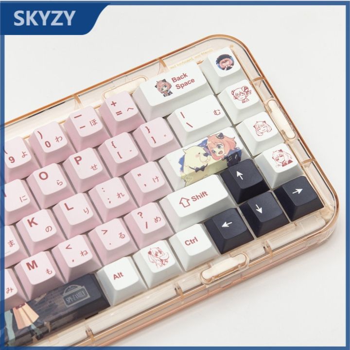 WGBAnya Forger Keycaps Cherry Profile SPY×FAMILY Anime PBT Dye Sub ...