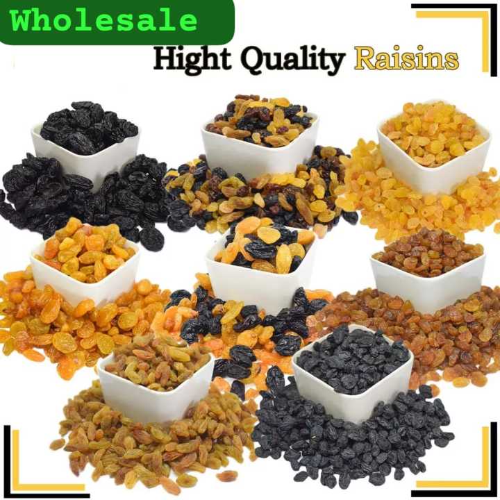 Fresh Raisins Mix Raisin / Kismis / Black Jumbo / Golden Jumbo / Long ...