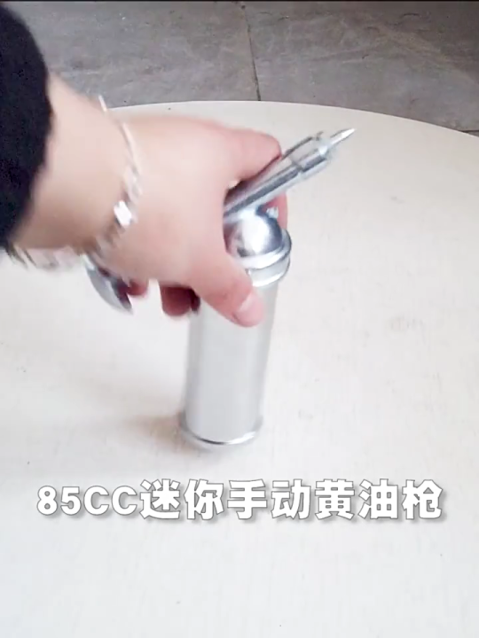 Mini 85cc Manual Grease Injector Guns Hand Operated Lubrication Oiler ...