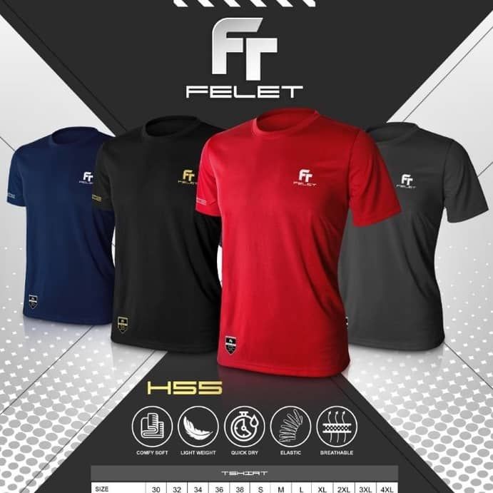 FELET T-SHIRT H55 ( 100% ORIGINAL ) | Lazada