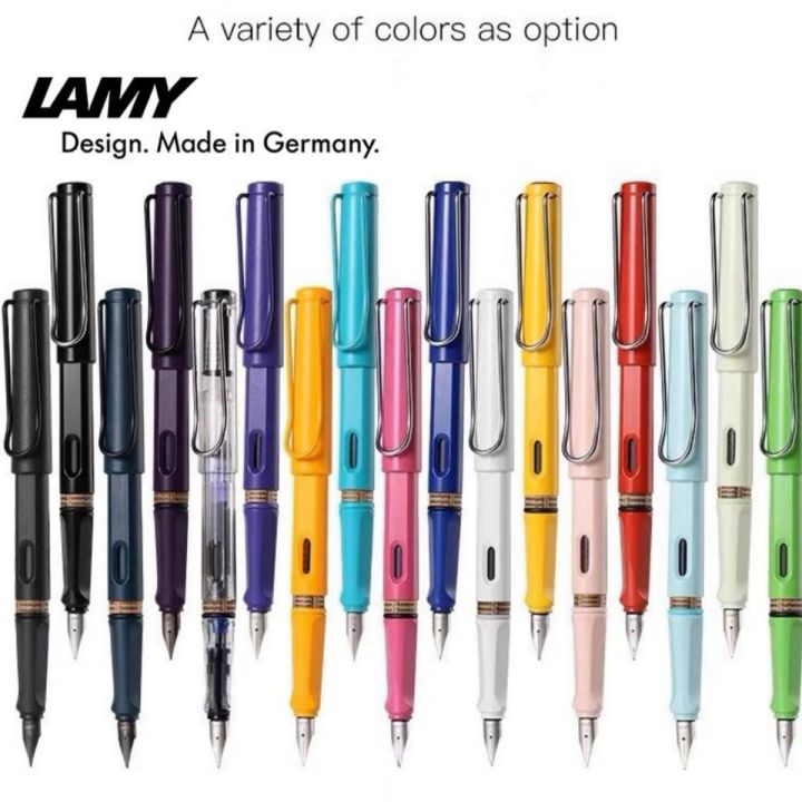 【Ship today*23color】LAMY Safari Fountain Pen vs original box with free ...