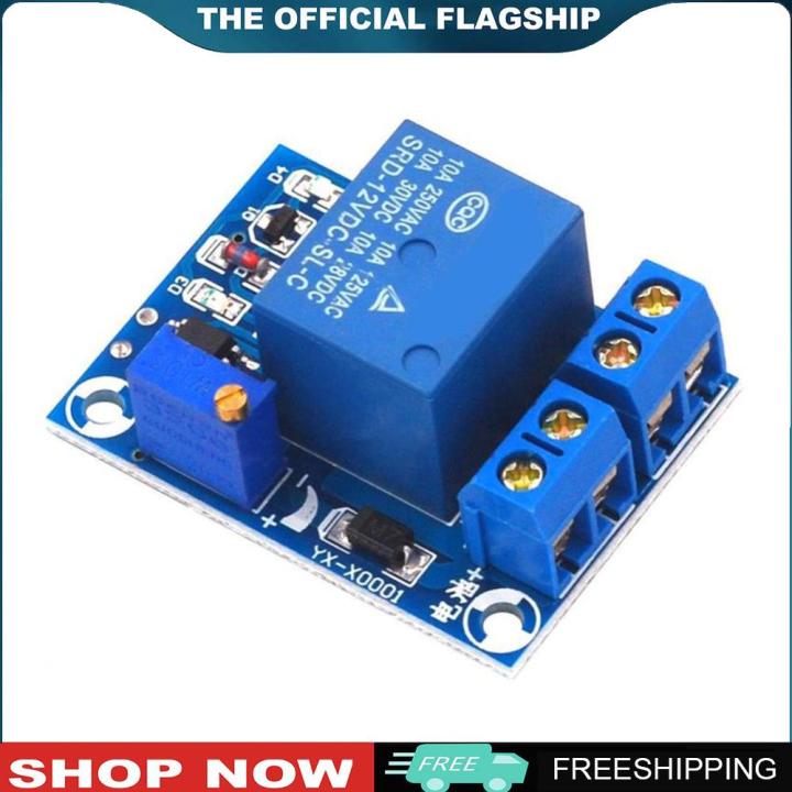 12V Battery Low Voltage Cut off Switch Recovery Module Charging ...