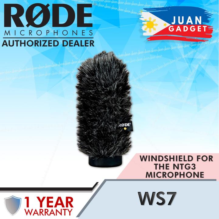 RODE WS7 Deluxe Windshield for the NTG3 Microphone | JG Superstore ...
