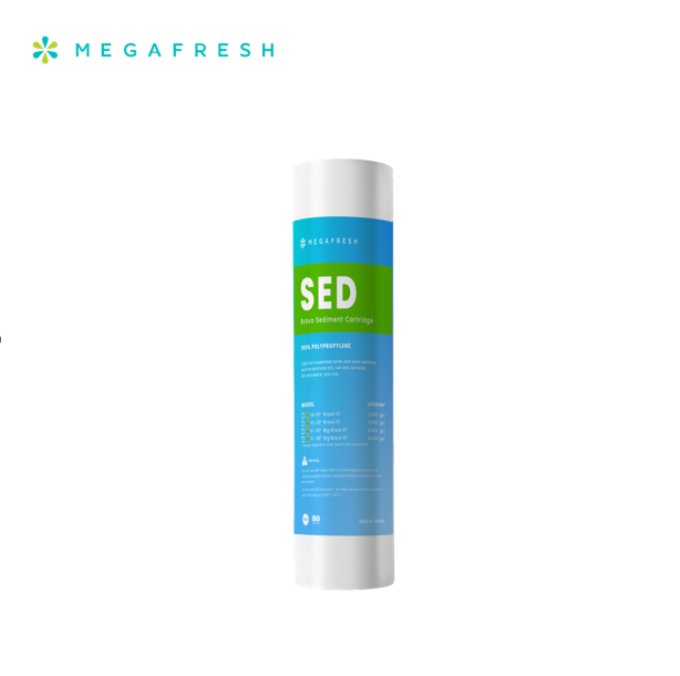 Megafresh FA Sediment Water Filter - Compatible for FP2, FP3, FA2, and ...
