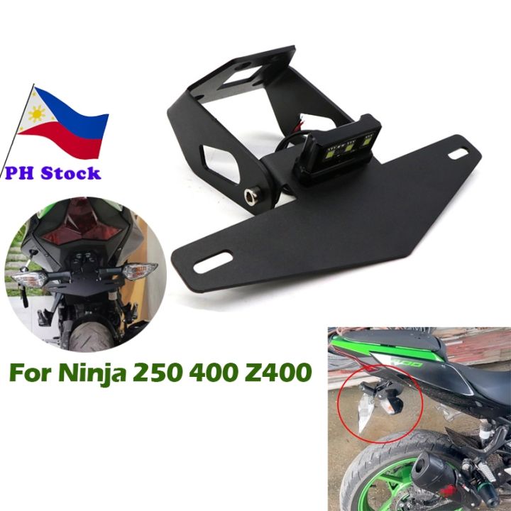 REYGEAKT For Ninja 400 250 500 Z400 Z500 Ninja400 License Plate Holder ...