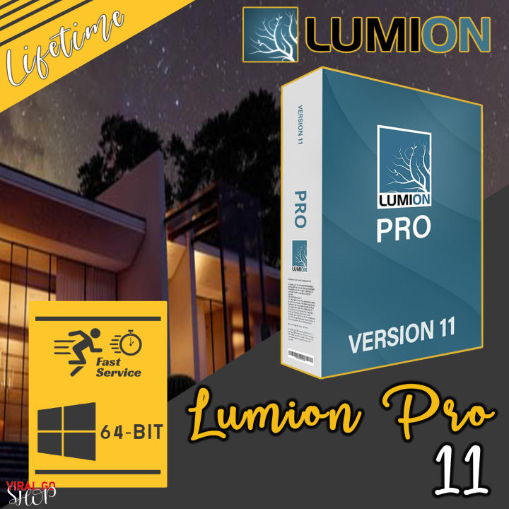 Lumion Pro 10 & 11 Latest 2021 Lifetime For Windows (64-bit) | Lazada
