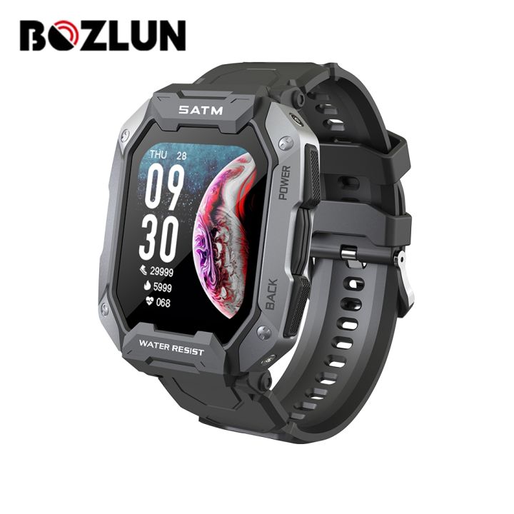 Bozlun Jam Smartwatch Pria Wanita 5ATM Waterproof Smartwatch Blood ...