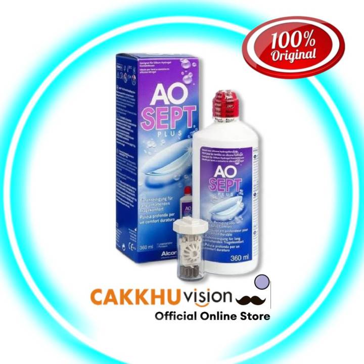 (Expiry 2025/7)Alcon Ao Sept Plus (360ml x 1 Bottle) | Lazada