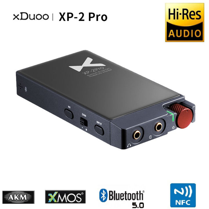 XDUOO XP-2 Pro ES9018K2M Chip Bluetooth 5.0 USB DAC Headphone Amplifier ...