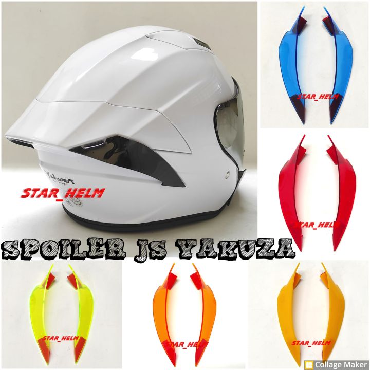 Spoiler Helm JS YAKUZA All Series | Lazada Indonesia