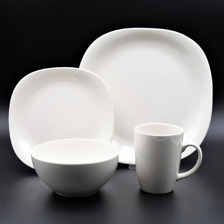 Multiple Choice Thomson Stoneware 16pc Dinner Set - Quadro Series ...