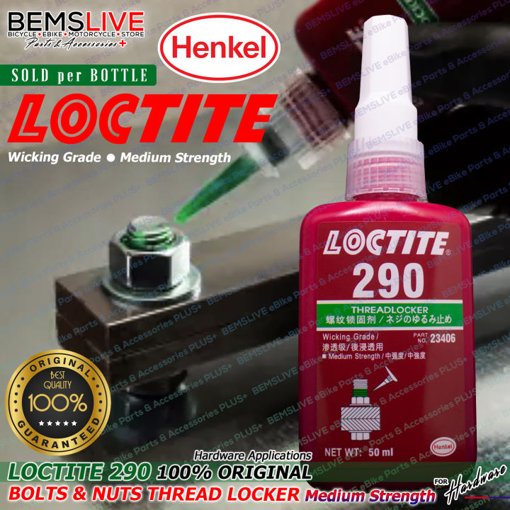 LOCTITE 290 The Original MEDIUM STRENGTH Thread Locker | Lazada PH