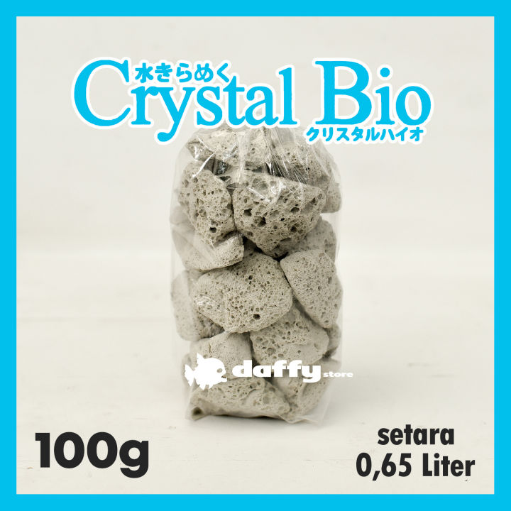 Crystal Bio 100 gram (JAPAN) media filter biologis rumah bakteri ...