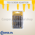 Tex Screw Adaptor / MAGNETIC NUT SOCKET / Tex Screw Adapter ( per pack ...