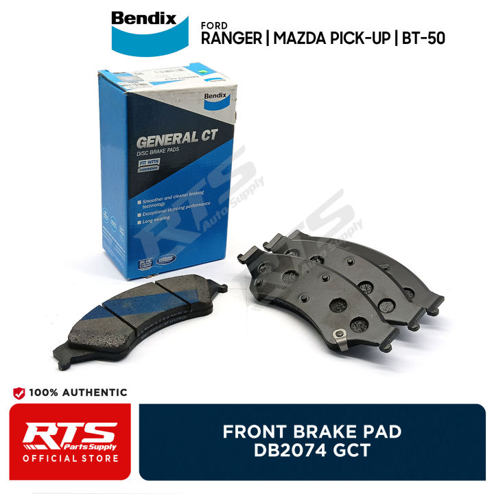Bendix Front Brake Pad Ford Ranger 2012 - 2018 DB2074 GCT | Lazada PH