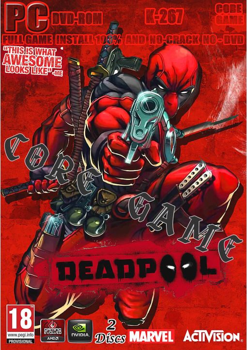 Deadpool มีคลิป VDO แนะนำการติดตั้งเกมส์ ในแผ่นและแฟลชไดร์ฟ แผ่นและแฟลช ...