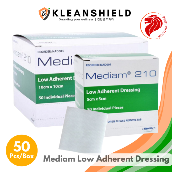 [Sentry Medical] Mediam Low Adherent Dressing Sterile, MELOLIN ...