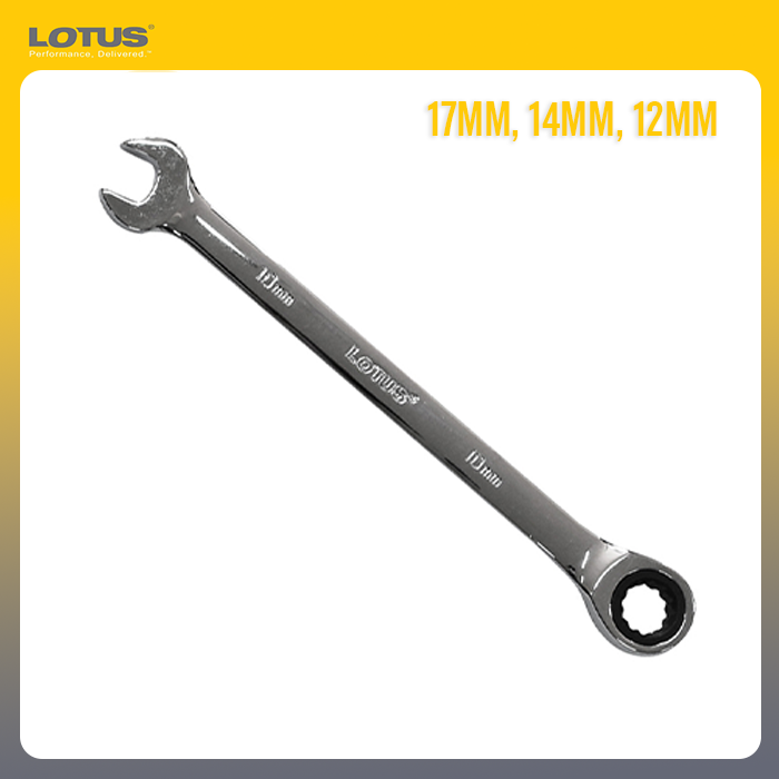 Lotus Combination Wrench Professional (Sizes available: 17mm LCW017P ...
