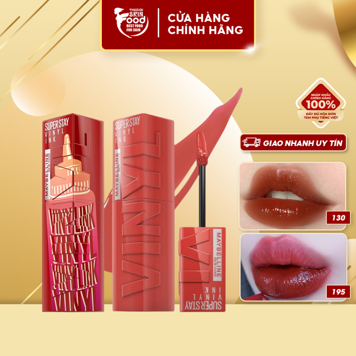 Son Kem Bóng Bền Màu, Nhẹ Môi Maybelline New York Superstay Vinyl Ink 4.2ml | Lazada.vn