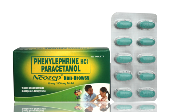 Neozep Non Drowsy 100 Tablets | Lazada PH