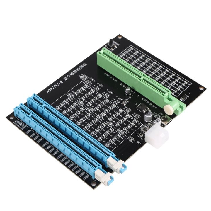 (JKEO) AGP PCI-E X16 Dual-Purpose Socket Tester Display Image Video ...