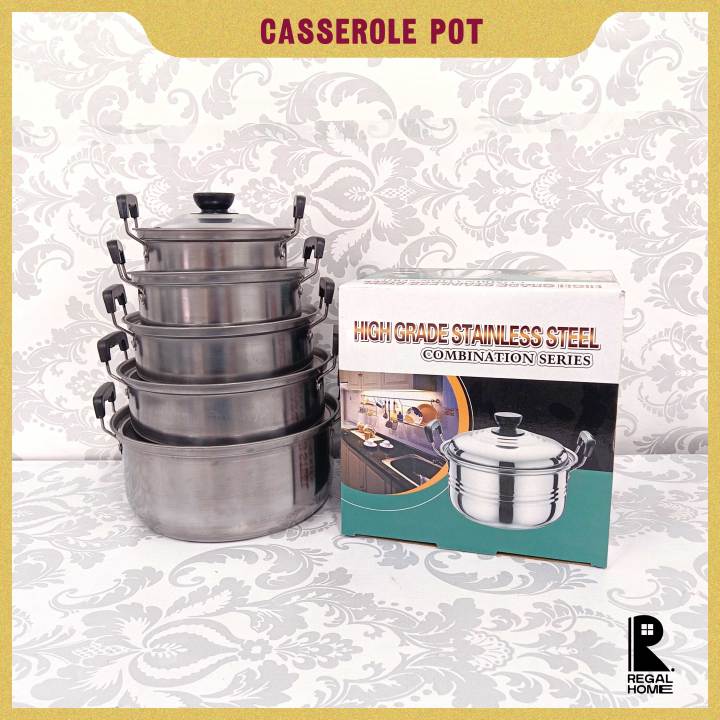 [Combination Series] Casserole Kaldero Multipurpose Kitchen Stainless ...