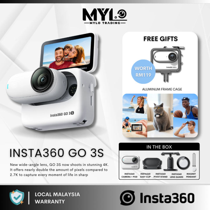 [NEW LAUNCH] - Insta360 Go3S & Insta360 Go 3S - Unleash Your Creativity with the Ultimate Tiny ...