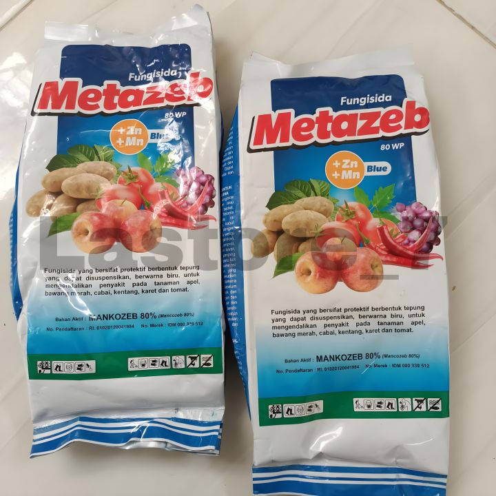 METAZEB 80 WP BLUE 800 gram Fungisida Mancozeb Biru | Lazada Indonesia