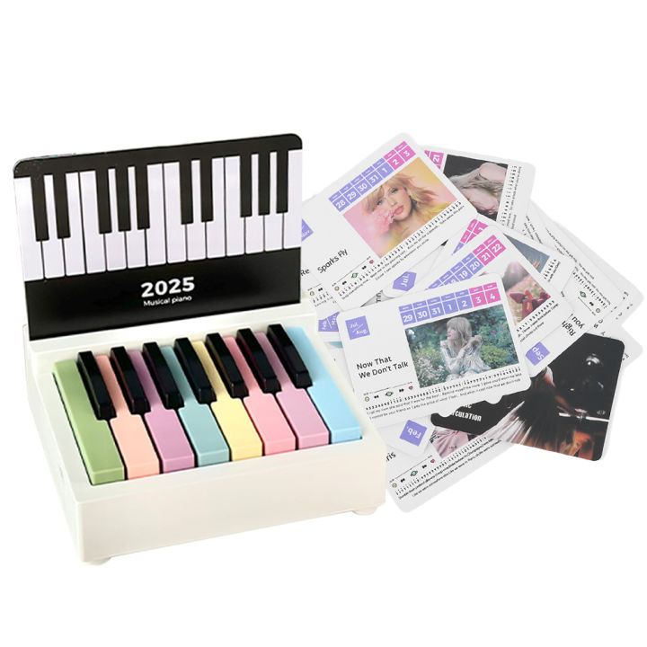 Taylor Piano Calendar 2025 Music Sheets Toy Desktop Peripheral ...