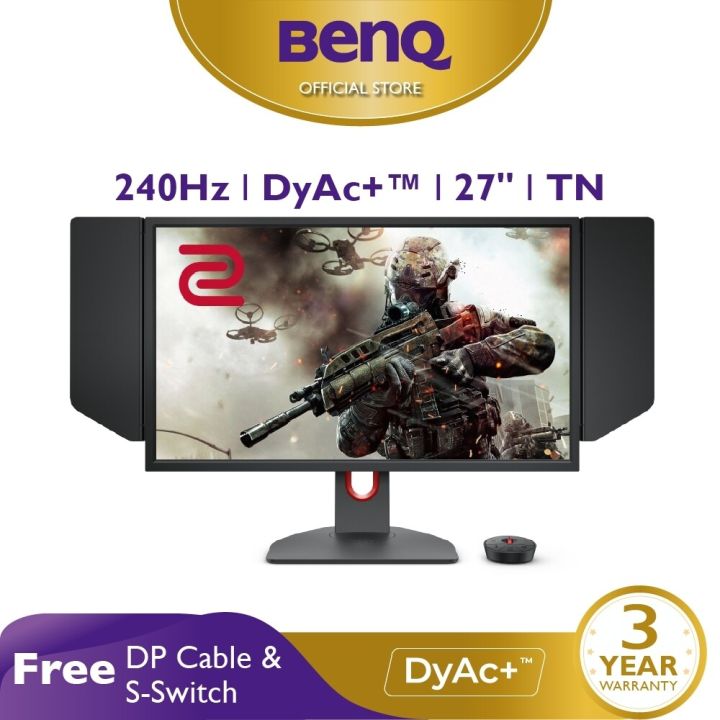 BenQ ZOWIE XL2746K 1920x1080 240Hz DyAc+ 27" ESports Monitor Gaming ...
