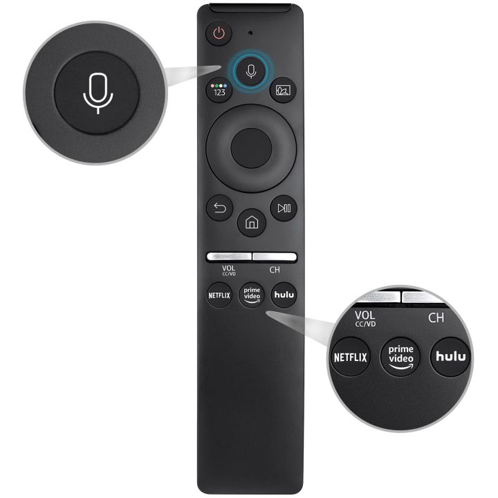 Universal Voice Remote Control Replacement Bluetooth Remote For Samsung ...