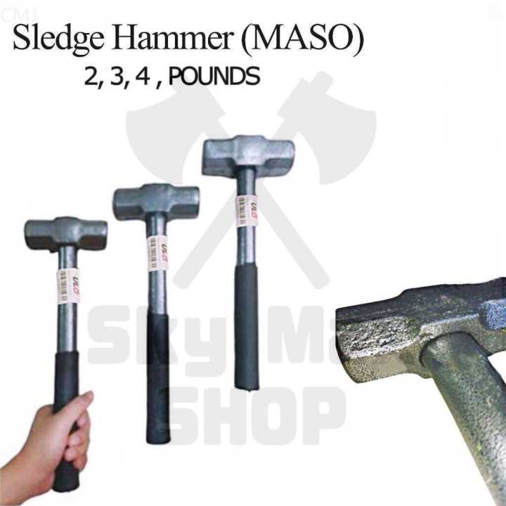 sky Metal Hammer Heavy Duty 2pounds, 3pounds, 4pounds MASO cod | Lazada PH