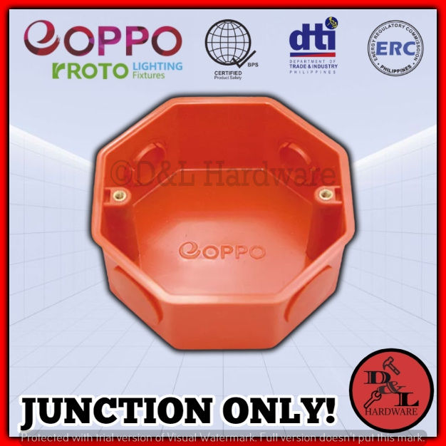 O-WJU-001 O-WJC-003 1PCS Orange Electrical Conduit PVC Junction Box ...