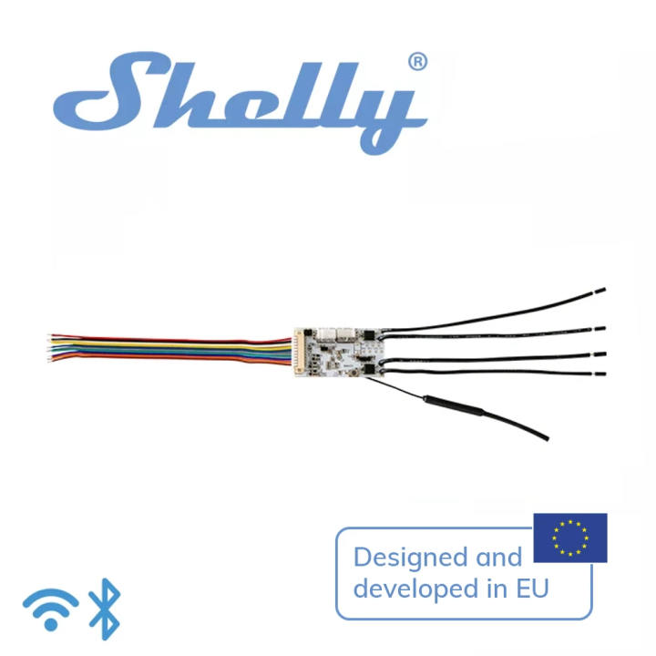Shelly Plus Uni Smart Wi-Fi operat module Designed systems small device ...