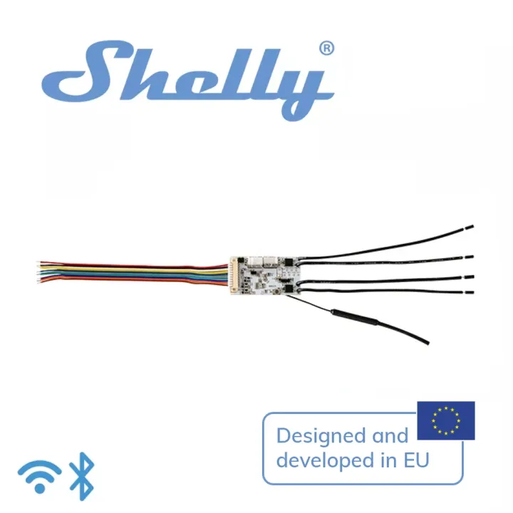 Shelly Plus Uni Smart Wi-Fi operat module Designed systems small device ...