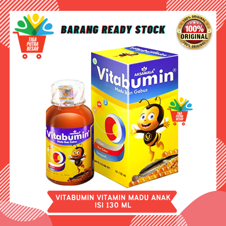 VITABUMIN VITAMIN MADU ANAK ISI 130 ML | Lazada Indonesia
