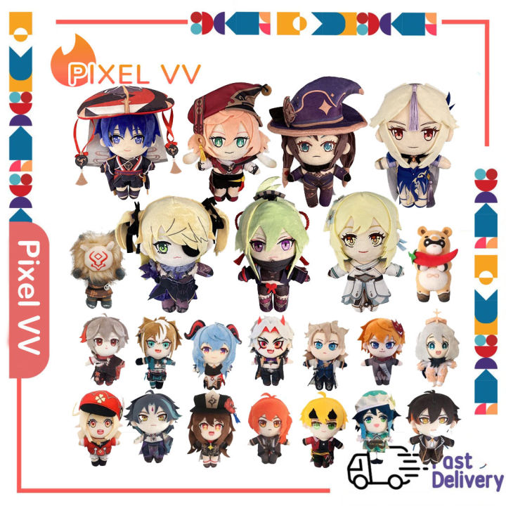 Genshin Impact Stuffed Doll Itto Kazuha Plush Toy Tartaglia Anime Gorou ...