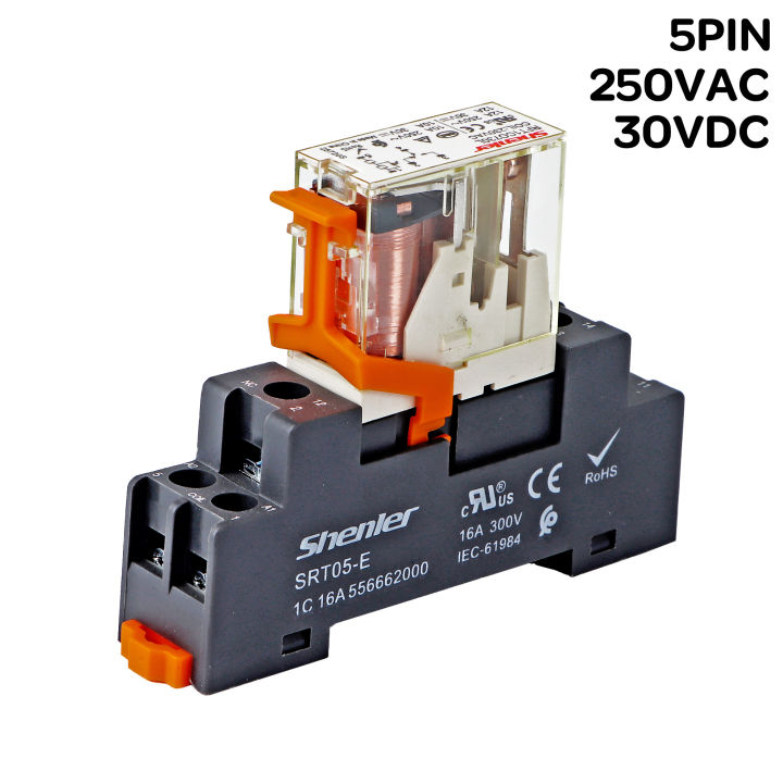 Machine Relay Coil General Dpdt Micro Mini 5pin Electromagnetic Relay ...