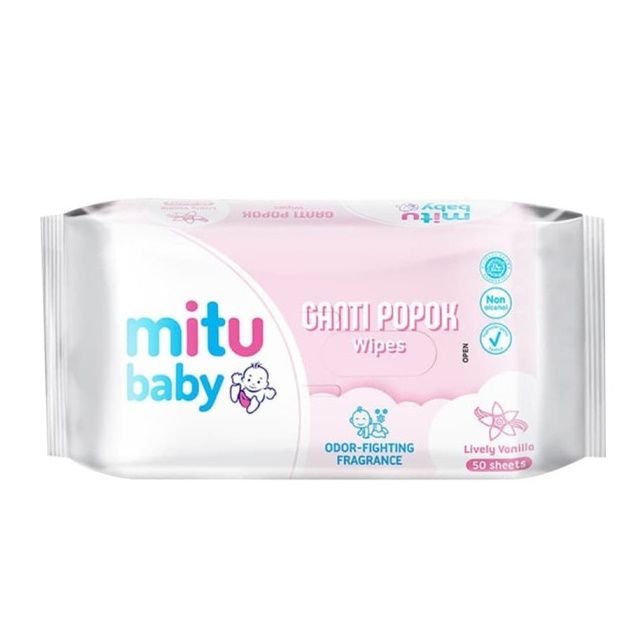 MITU Baby Tissue Basah / Mitu Wipes Ganti Popok isi 50 Lembar (Baby ... MITU Baby Tissue Basah / Mitu Wipes Ganti Popok isi 50 Lembar (Baby ...