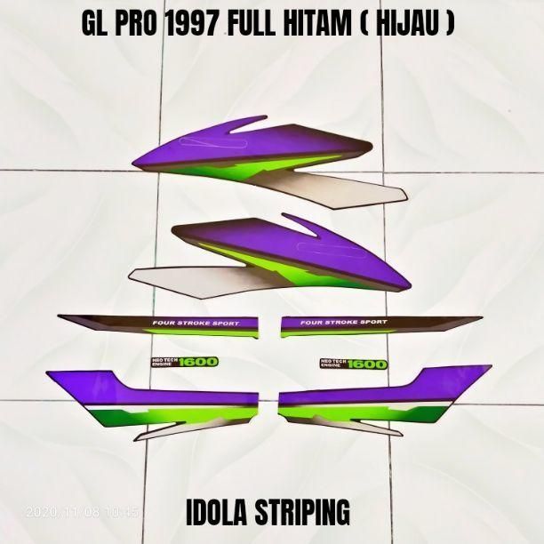 Striping GL PRO 1997 Full Hitam ( Hijau ) | Lazada Indonesia