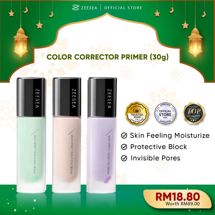 ZEESEA Color Corrector Primer 滋色多效修颜隔离霜 (30g) | Lazada