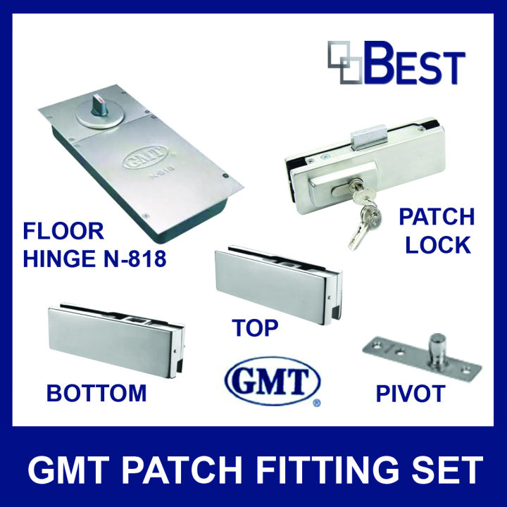 GMT Patch Fitting Door Closer (100% Original Authentic) Sold Per Set ...