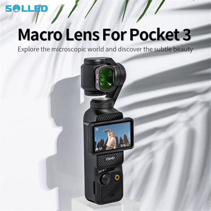 10X Macro Lens Compatible For DJI Osmo Pocket 3 Magnetic Camera Macro ...