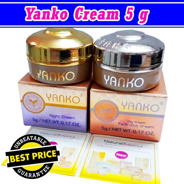 Yanko day and night cream ครีมยันโกะ ขนาด 5 กรัม yanko cream ปรับผิวขาว ...