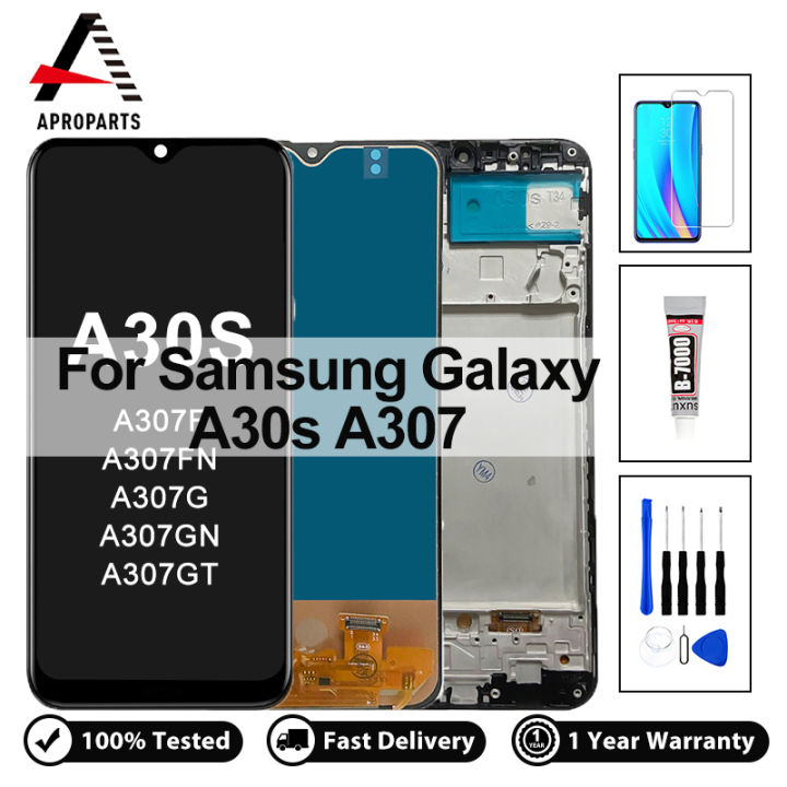 High Quality LCD For Samsung Galaxy A30s A307 SM-A307F SM-A307FN ...