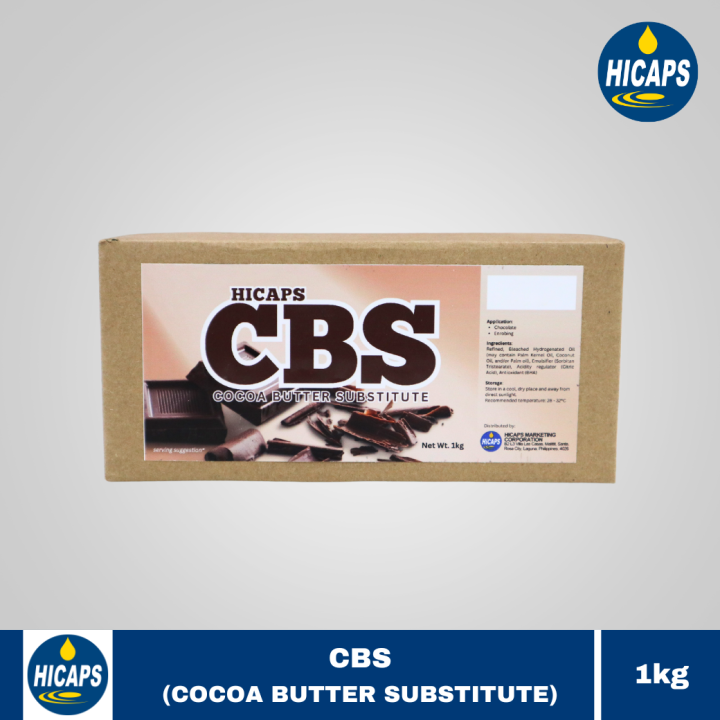 HICAPS CBS (Cocoa Butter Substitute) 1Kg Box | Lazada PH