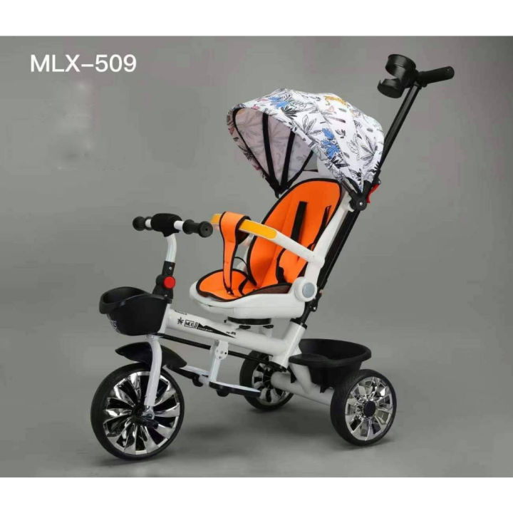Baby stroller bike 2-way facing stroller and reclinable chair stroller bike | Lazada PH